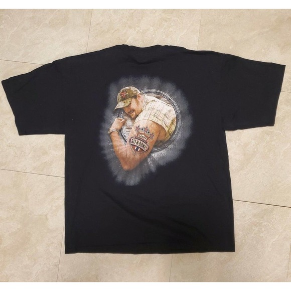 Gildan | Shirts | Larry The Cable Git R Done Big Print Double Sided ...